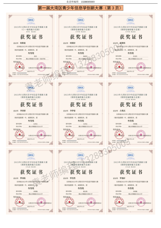 帅爸编程(袁老师) 零基础学scratch Python C